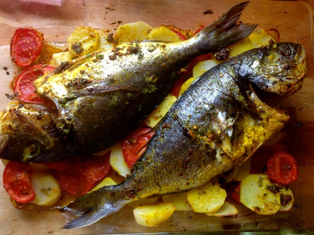 Recept: Dorade uit de oven - foodblog geschreven door Tamar